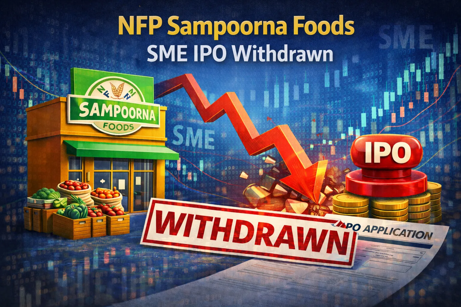 NFP Sampoorna Foods SME IPO Withdrawn - IPO Guru