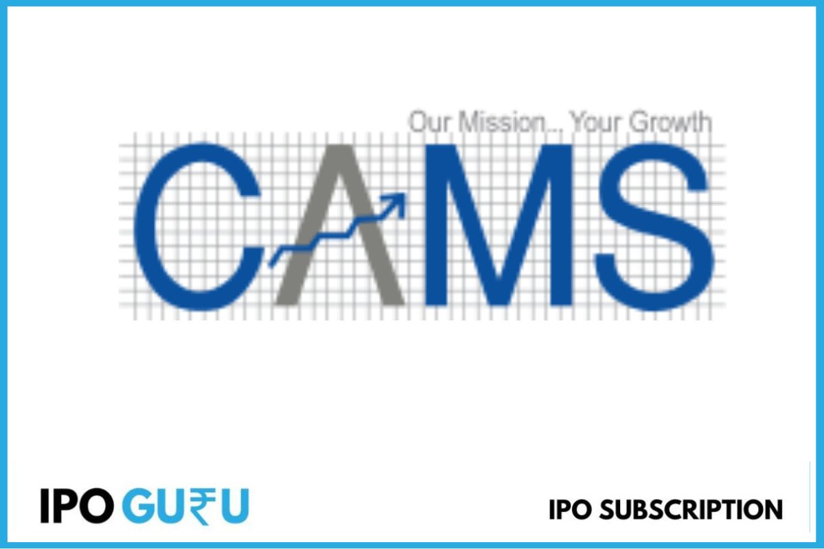 CAMS IPO Subscription Data (Live) - IPO Guru CAMS IPO Subscription Data (Live) - IPO Guru